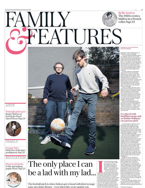 Editorial photography commission with James Brown founder of Loaded ...